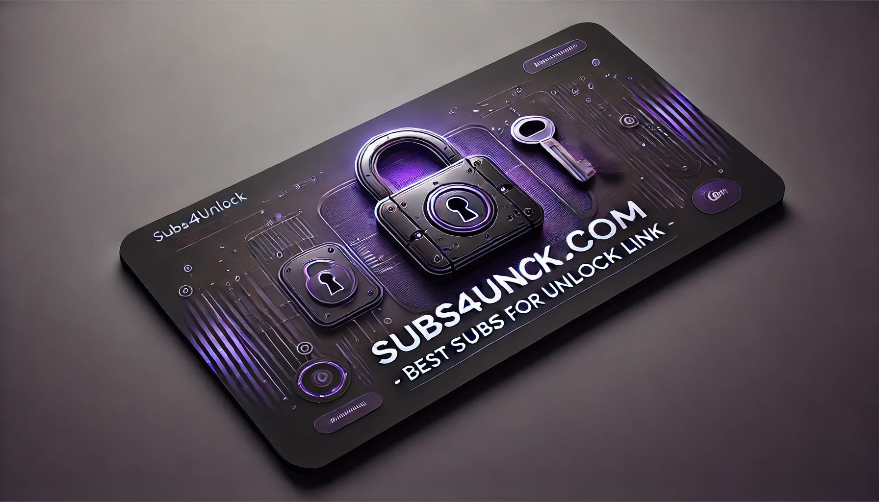 Subs 4 Unlock - Unlock Links with Social Subscriptions